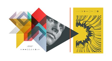 점으로 만든 디지털 휴먼 머리 방사형 선이 있는 원형 요소입니다 예술 작곡 표지 디자인 템플릿 아이콘 세트입니다 디자인을 위한