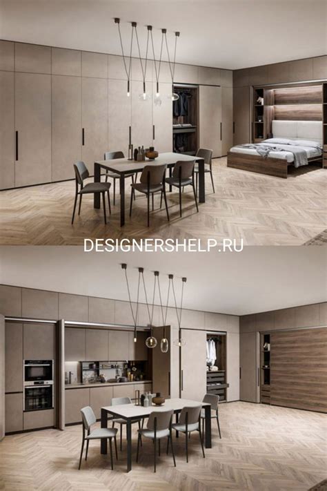 Кухня трансформер для квартиры студии