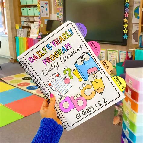 Daily 5 Literacy Program Overview Year Bundle Grade 1 And 2 Etsy