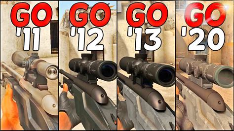 CS GO Weapons Evolution 2011 2025 YouTube
