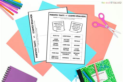 5 Dynamic Activities For Teaching Inherited Traits And Learned Behavior