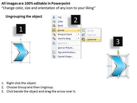 Ppt Arrow Pointing Curved Process Phase Diagram PowerPoint Templates