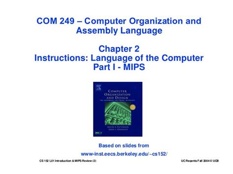 PPT MIPS Design Principles Overview PowerPoint Presentation Free Download ID 3374809