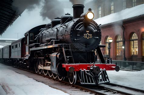 冬季的火车高清图片下载 正版图片600182788 摄图网 冬季的火车高清图片下载 正版图片600182788 摄图网