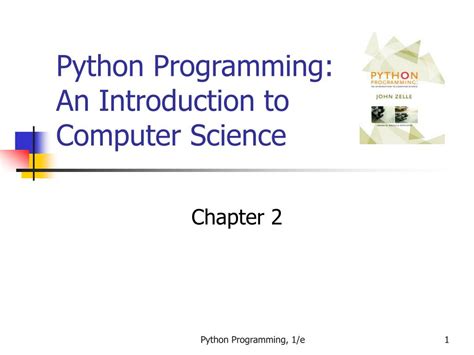 Ppt Python Programming An Introduction To Computer Science Powerpoint Presentation Id725284