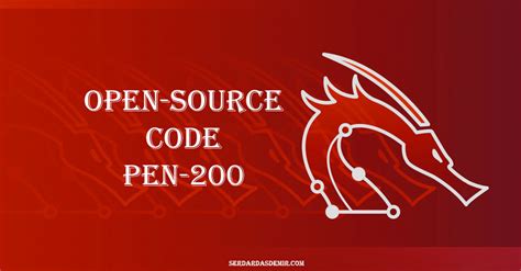 Open Source Code Pen 200 Serdar Daşdemir
