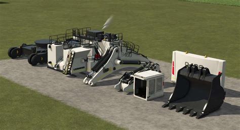 Liebherr R 9400 Bagger V1 0 0 0 Mod Landwirtschafts Simulator 25 Mods Ls25 Mods