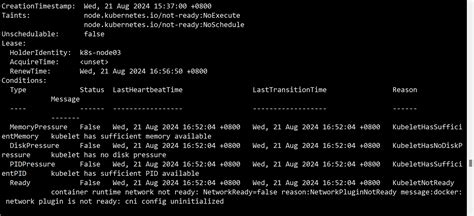 k8s node节点一直not ready排查思路及解决办法 csdn博客