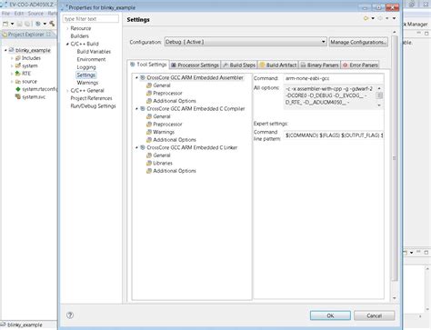 Cross Core Embedded Studio Quickstart User Guide Analog Devices Wiki