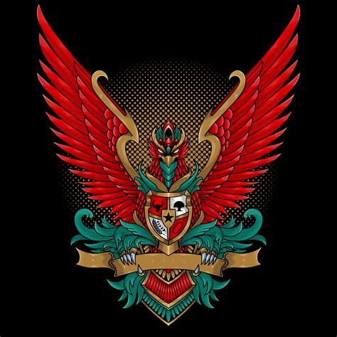 Indonesian Garuda Tattoo