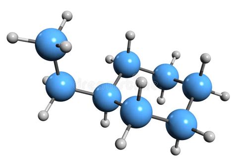 3d Image Of Cyclohexane Skeletal Formula Stock Illustration Illustration Of Precursor Benzene