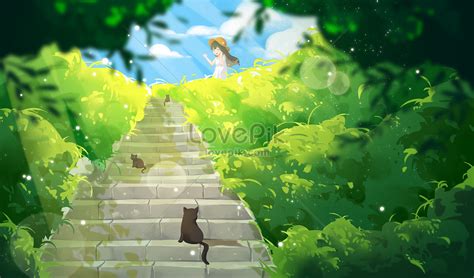 초여름 일러스트 무료 다운로드 Lovepik