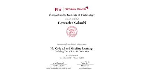 Devendra Kumar Solanki Mba On Linkedin No Code Ai And Machine