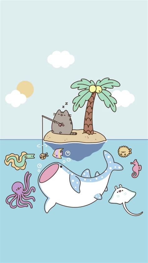 Pusheen Iphone Hd Wallpapers Wallpaper Cave