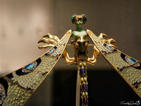 Dragonfly Woman Corsage Ornament By René Lalique Viewed At Calouste