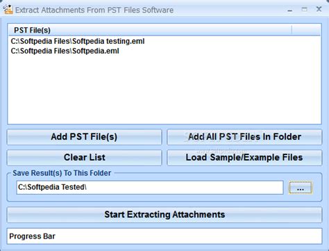 Extract Attachments From PST Files Software Download Softpedia