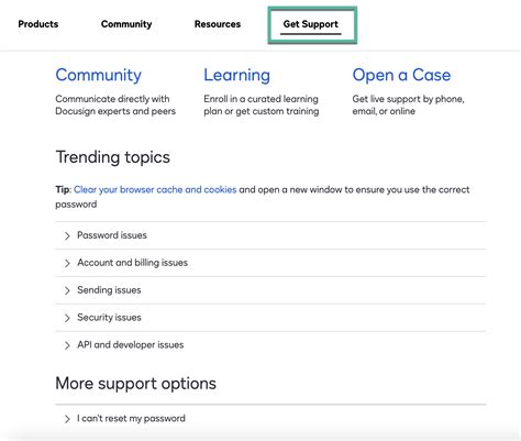 How To Use The Docusign Support Center