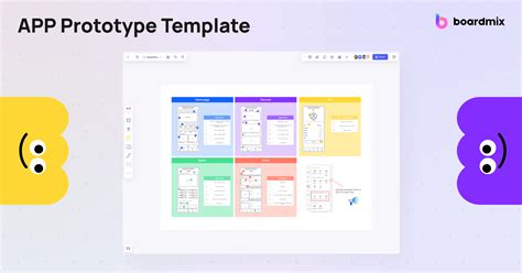 App Prototype Template Boardmix