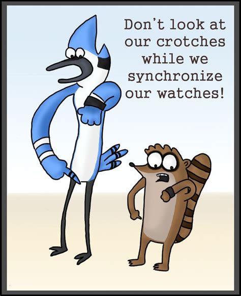 Regular Show Mordecai And Rigby Ohh