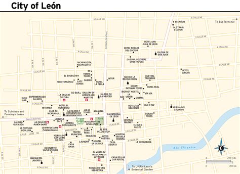 Large Leon Maps For Free Download And Print High Resolution And
