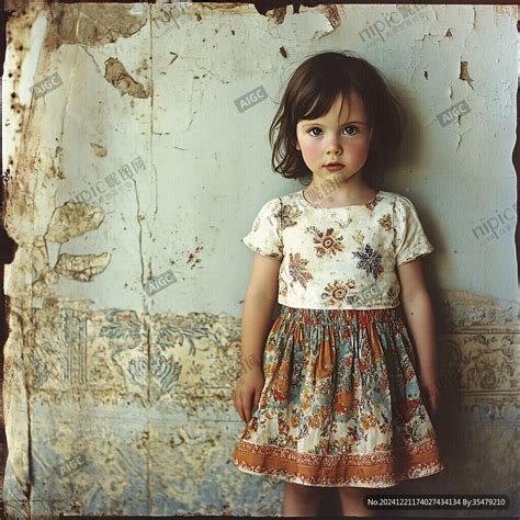 Ai创作图小女孩壁画 印花小童裙 童装与童年 西方小孩儿童 怡然自得的小女孩壁纸 复古小女孩 70年代前儿童 70年代小孩 系列小女孩 阿富汗小女孩 女孩人物提花印花 复古娃娃素材 孤单的小