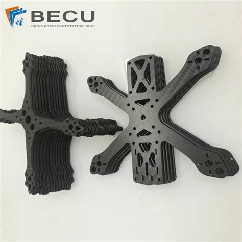 Laser Cutting Carbon Fiber Drone Rack Be