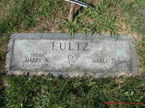 Harry William “bill” Fultz 1921 1997 Find A Grave Memorial