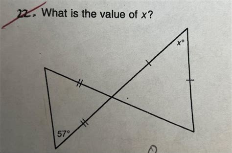 Solved 22 What Is The Value Of X Chegg Com Solved 22 What Is The Value Of X Chegg Com