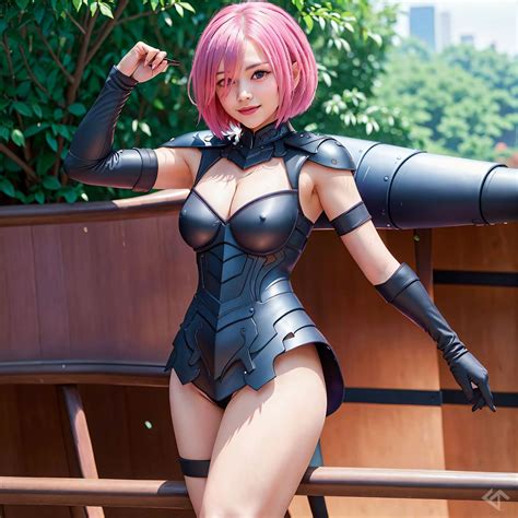 Artstation Mash Kyrielight Fate Grand Order ⚔️ Set 1 Of 2