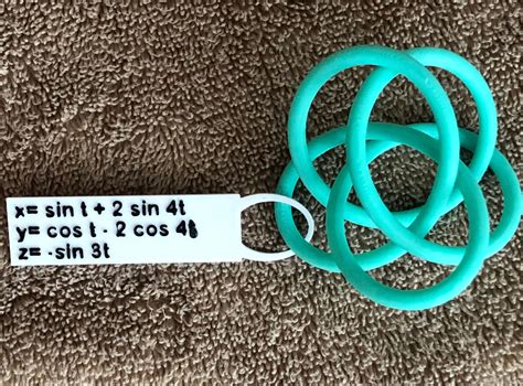 Trefoil Knot Formula A Scad By Tjsoco Download Free Stl Model