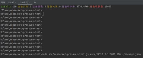 Websocket Pressure Test NPM Npm Io