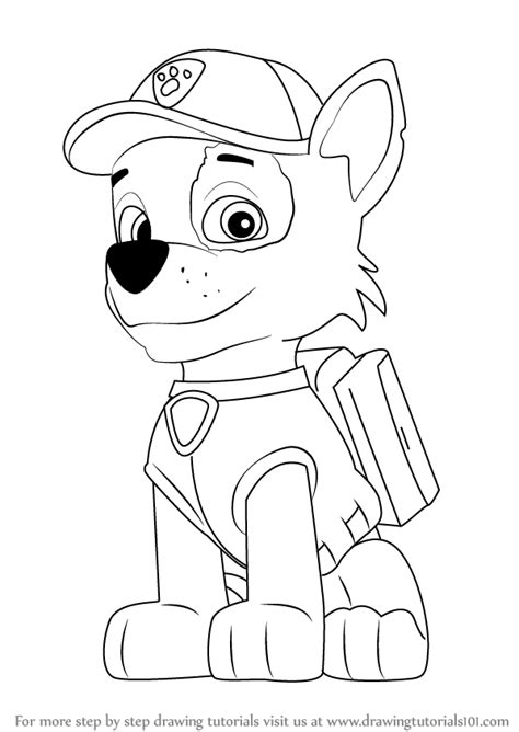 Printable Rocky Paw Patrol