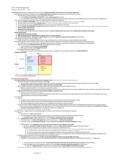Notes For Pricing Mktg313 Pricing Smu Thinkswap