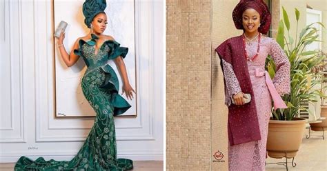 22 Latest Lace Gown Styles For Ladies To Rock
