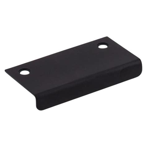 Top Knobs Additions 2 14 Tab Pull In Flat Black Steel Material