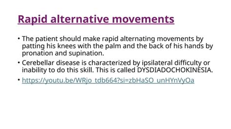 Cerebellar Function Medical Learns Pptx