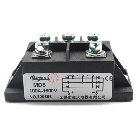 三相整流桥mds 100a 1600v无锡市星火电器有限公司