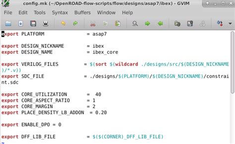Github Inderjit303openroad 7nm Pd Ibex Openroads Scripts Implementing An Rtl To Gds Flow