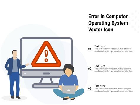 Error In Computer Operating System Vector Icon Ppt Powerpoint