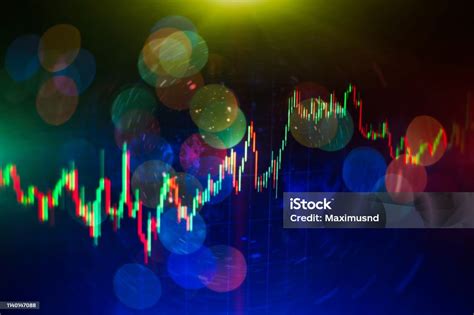외환 트레이딩 그래프와 금융 투자 개념에 적합 한 촛대 차트 비즈니스 아이디어와 모든 예술 작품 디자인에 대 한 경제 동향 배경 추상적인 금융 배경입니다 산울타리에 대한