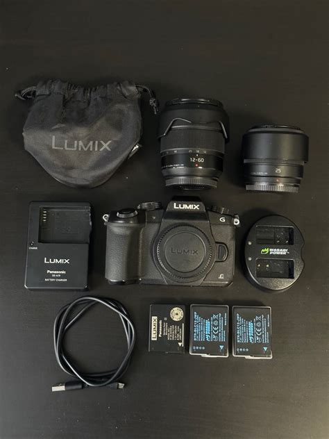 Lumix G85 With 12 60mm And 25mm Photography Cameras On Carousell
