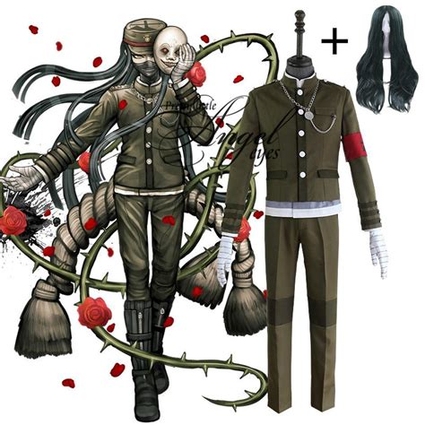 Us 96 99 Gray Game Danganronpa V3 Korekiyo Shinguji Full Set Cosplay
