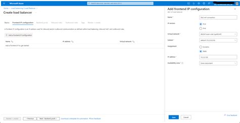 Setting Up A Virtual Ip Address Dell Apex Block Storage For Azure