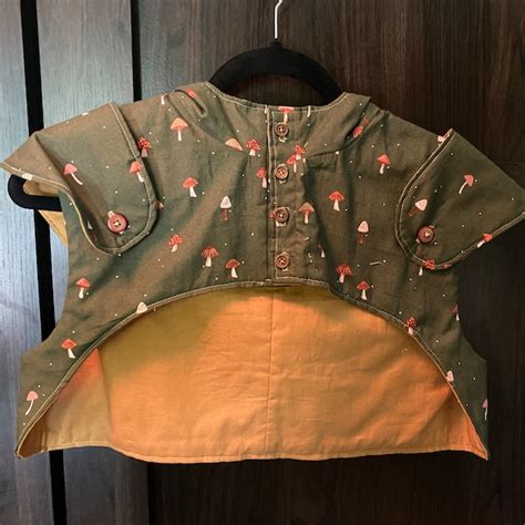 Hooded Half Vest Sewing Pattern Larp Rogue Pattern Medieval Villain