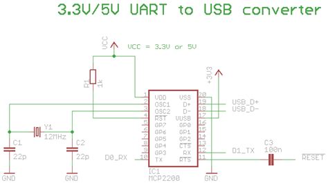 Steve Marples Blog Uart Usb Converter For Mixed 3 3v 5v Operation