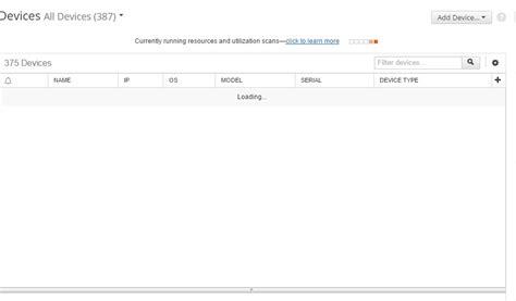 devices page stuck in loading spiceworks support spiceworks