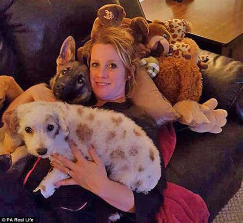 Canadian Woman Defends Dyeing Her Dogs Fur Daily Mail Online