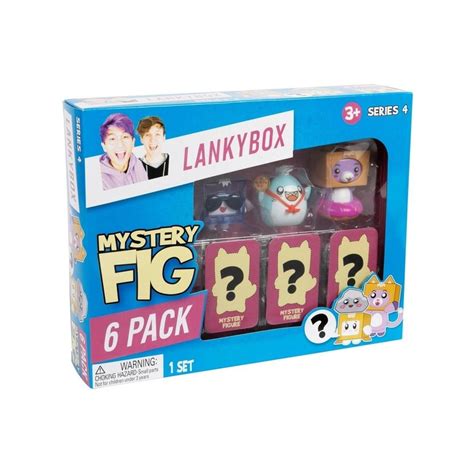 Lankybox Mystery Fig 6 Pack S4 Blind Box Complete Home Appliance