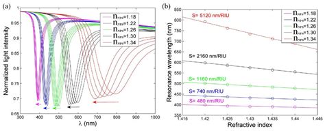 The Normalized Spectra And Sensitivities Of The Detection For A Ri
