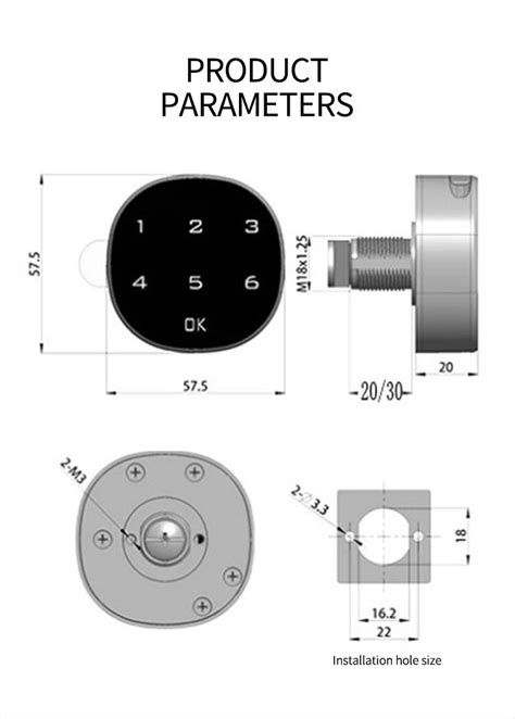 Six Digit Password Cam Lock Indicator Office Safety Cabinet Locks